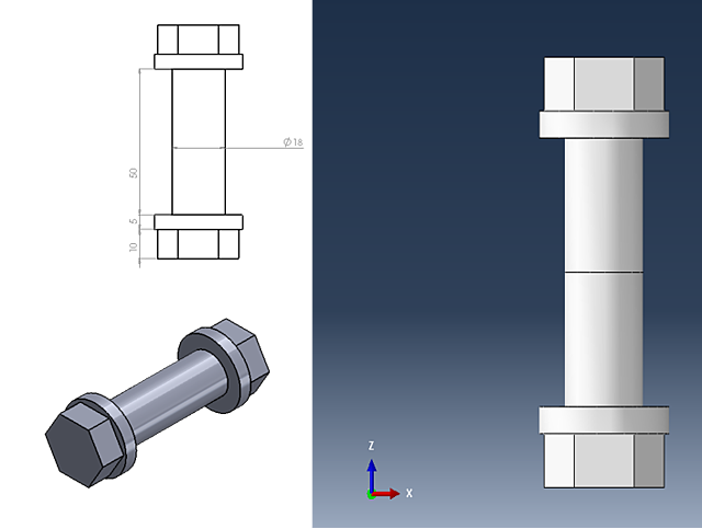 Bolt Pretensioning With Use Of Abaqus Scripting
